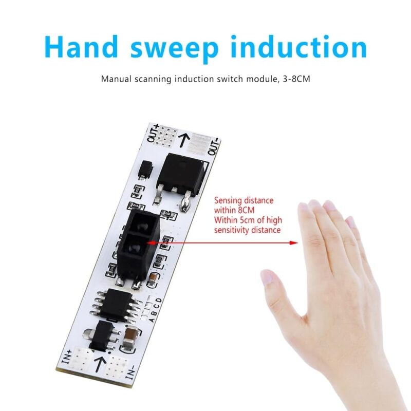 ماژول سوئیچ سنسور دستی Sweep Hand Sensor Switch Module - فروشگاه اهم ...